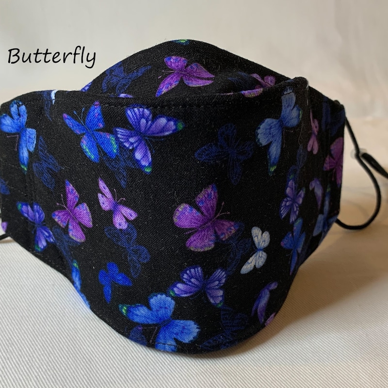 Butterfly Face Mask - Etsy