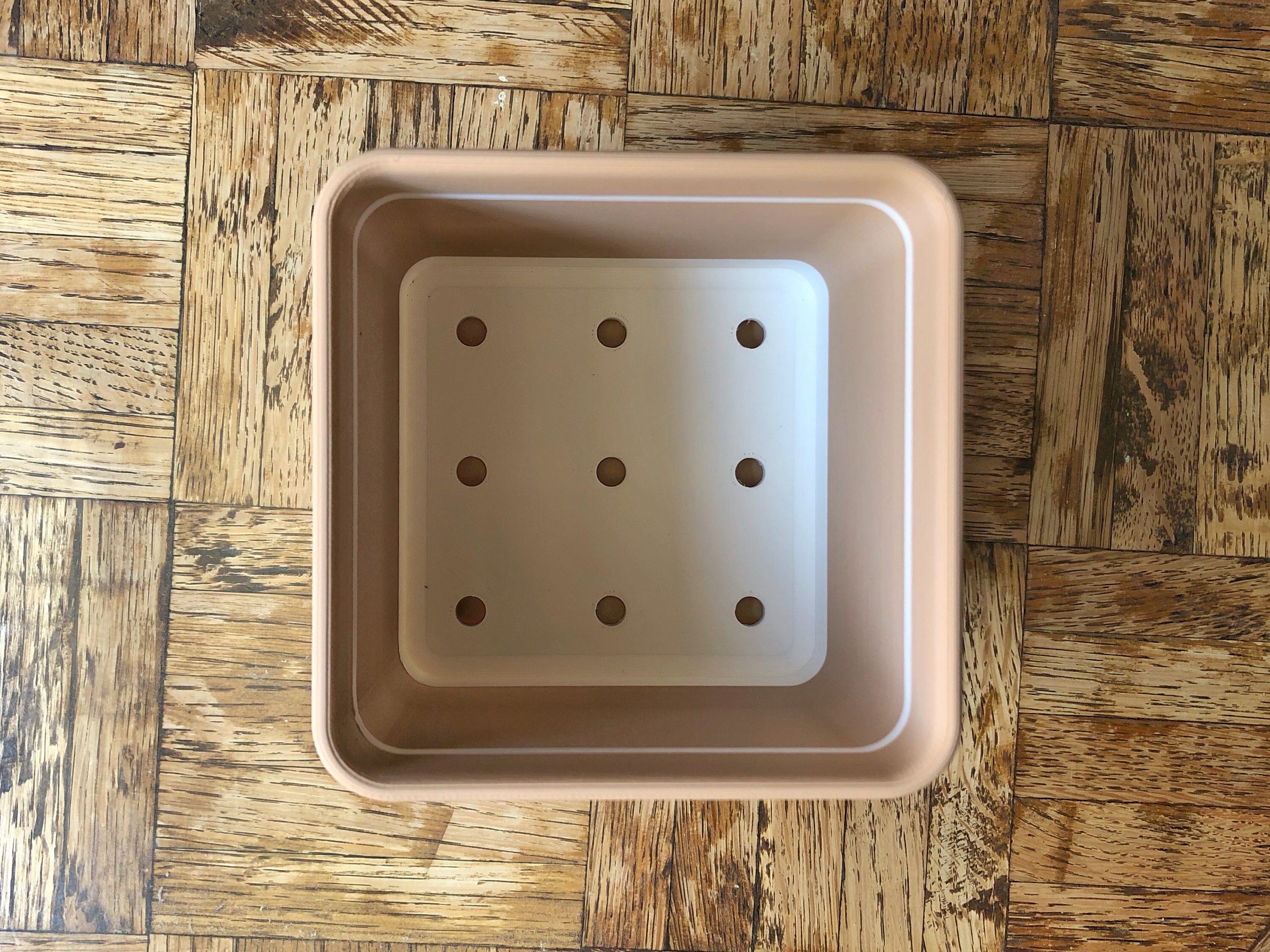 The QUADRA -- Modern Minimalist Color Blocked Indoor Planter Pot With ...