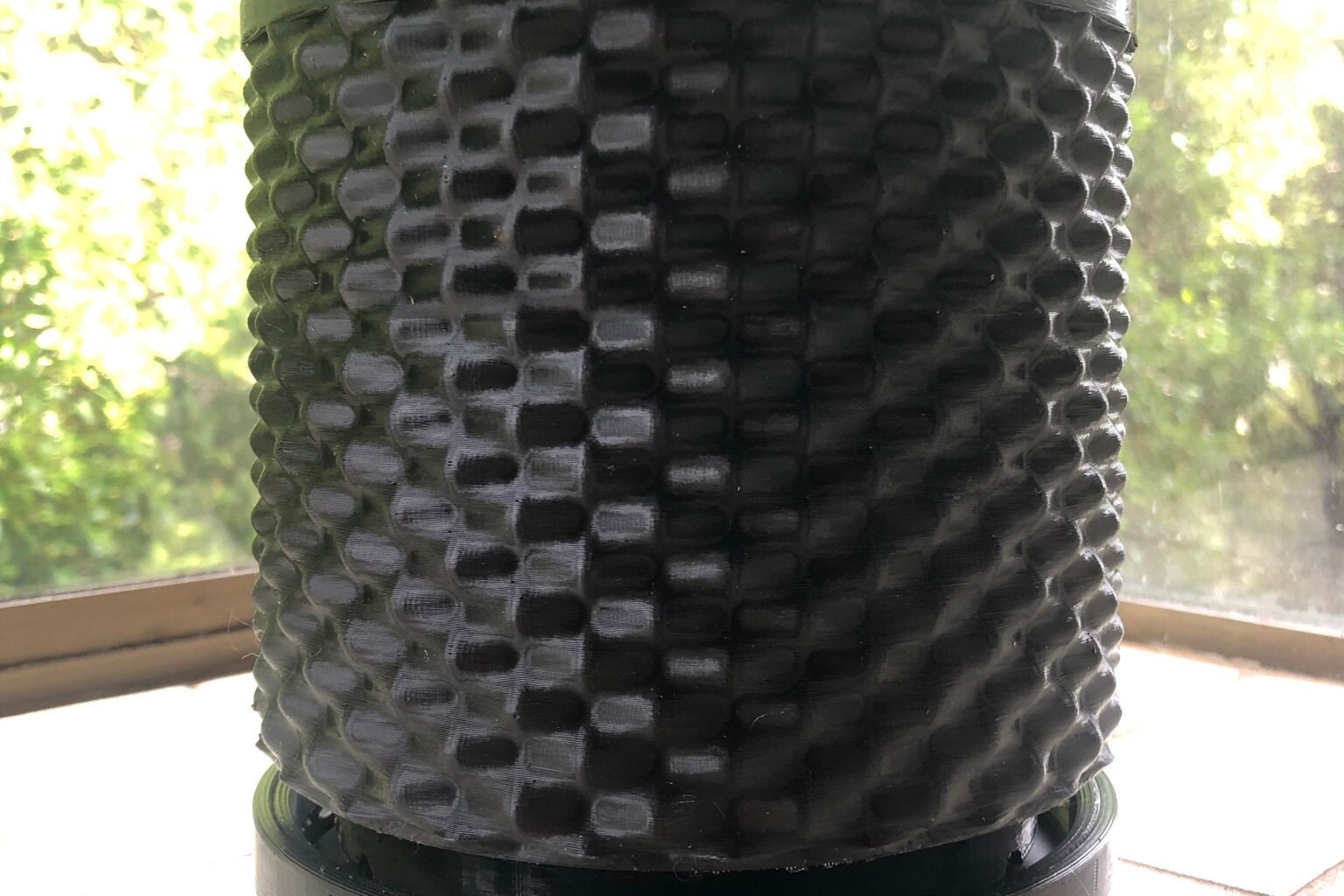 The CHEQUER (4") --- Small Textured 3D Printed Planter Pot Checkerboard ...