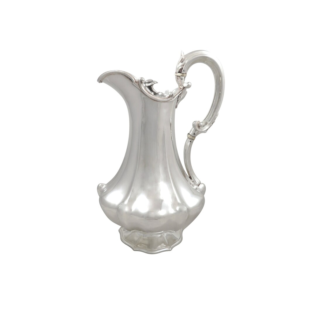 Antique Victorian Sterling Silver Wine Jug / Ewer 1846 - Etsy