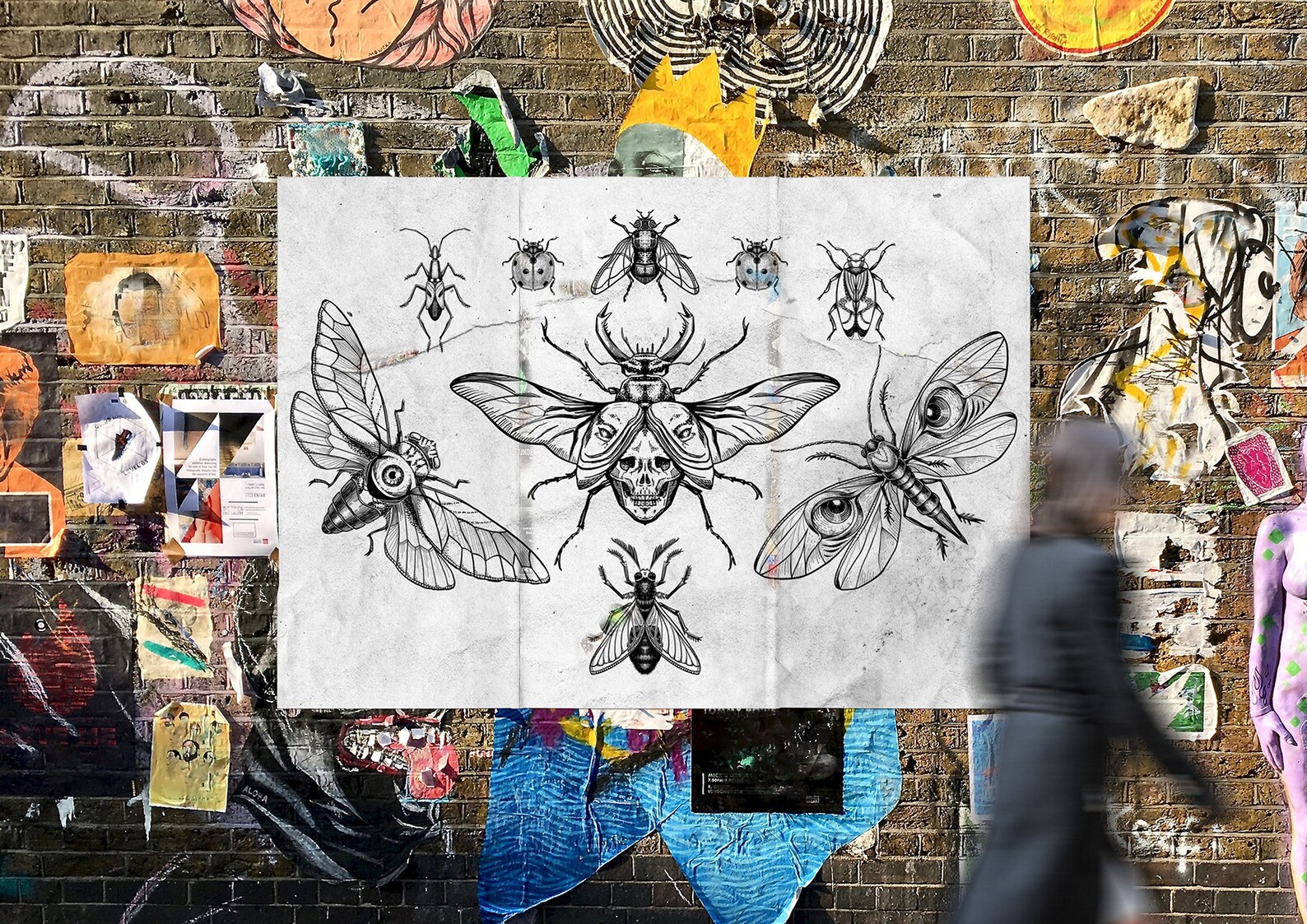 Insectophobia. Elegant insects. High quality. Halloween. | Etsy