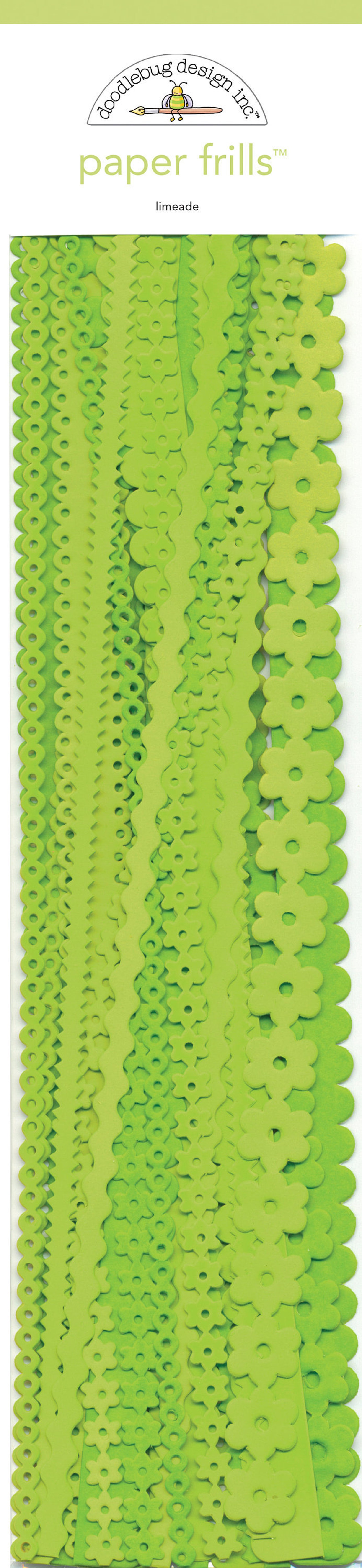 Colored Paper Frills by Doodlebug Design Green Paper Frills - Etsy