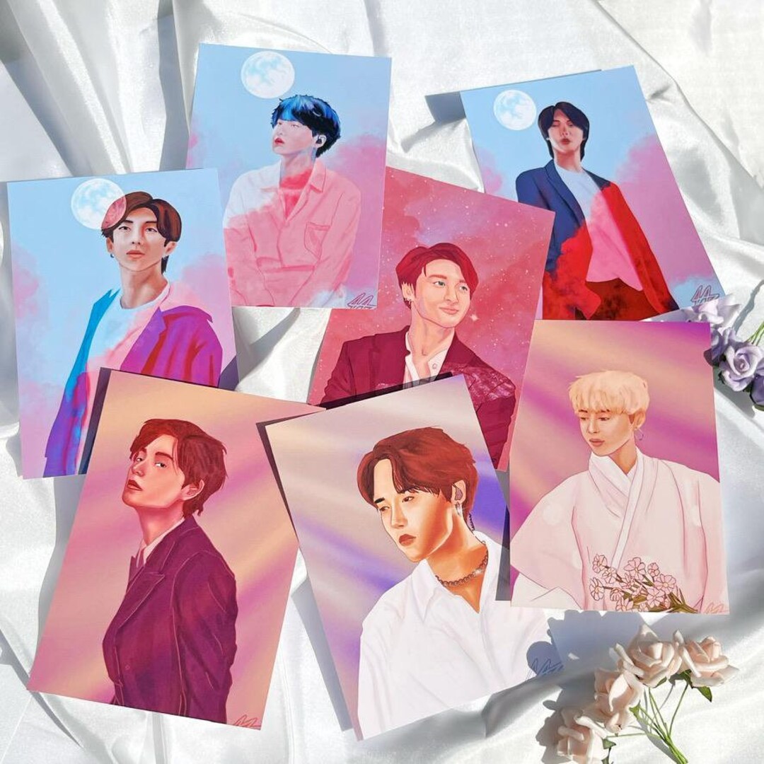 Space BTS Art Print Collection - Etsy