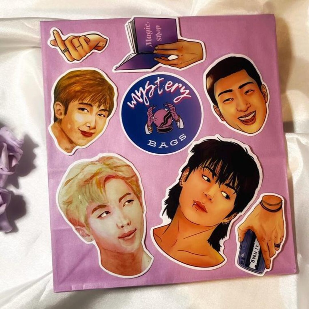 BTS Merch Art Mystery Bags Including Watercolour Art Prints and ...