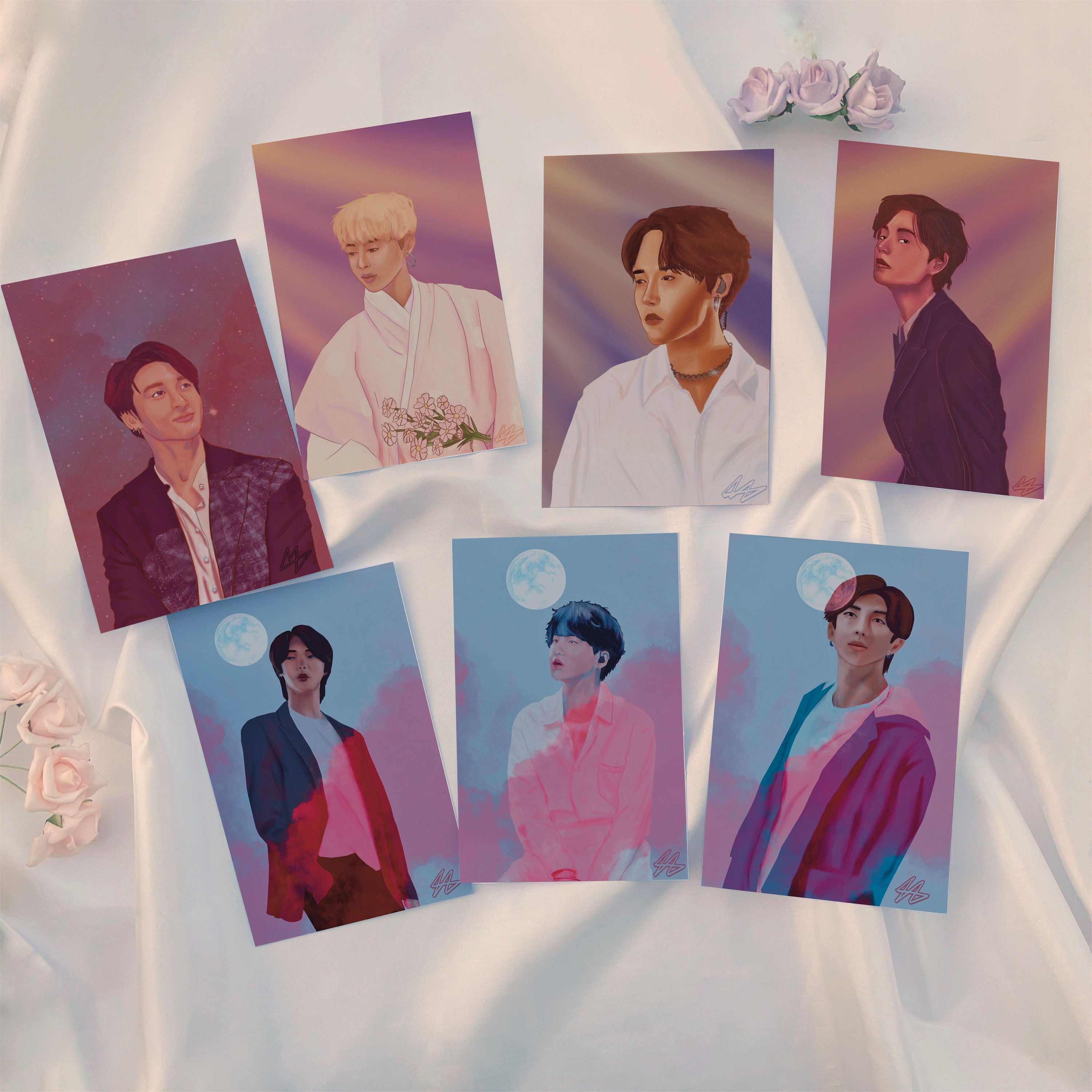 Celestial BTS Art Print Collection - Etsy