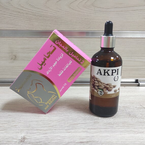 Suppositories and Akpi Oil for Big Buttocks - Etsy