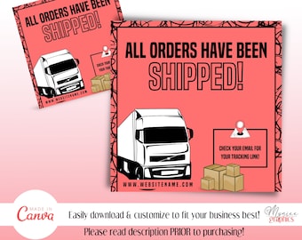 Orders Been Shipped - Etsy