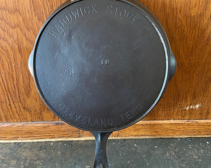 Very Rare Hardwick Stove Co. #8 Cast Iron Skillet - Etsy