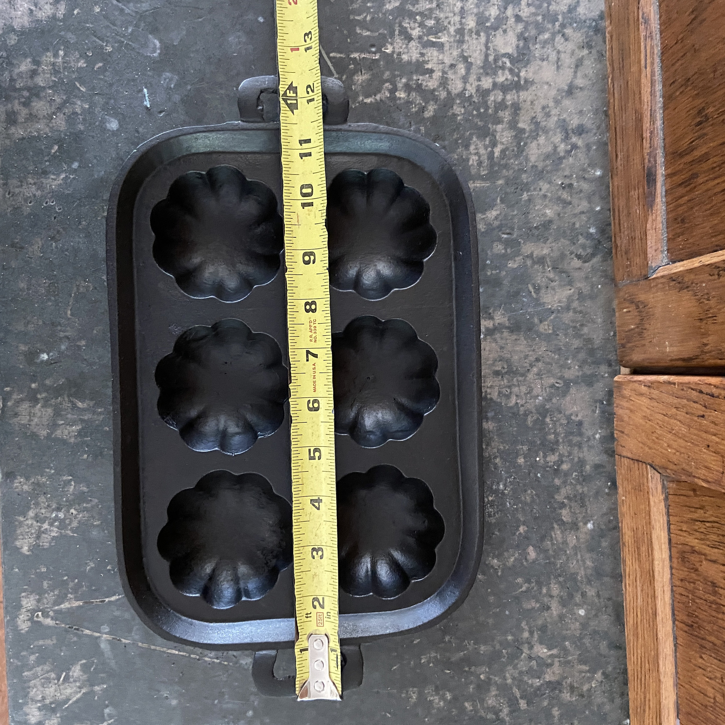 Cast Iron Gate Marked Turks Head Pan - Etsy