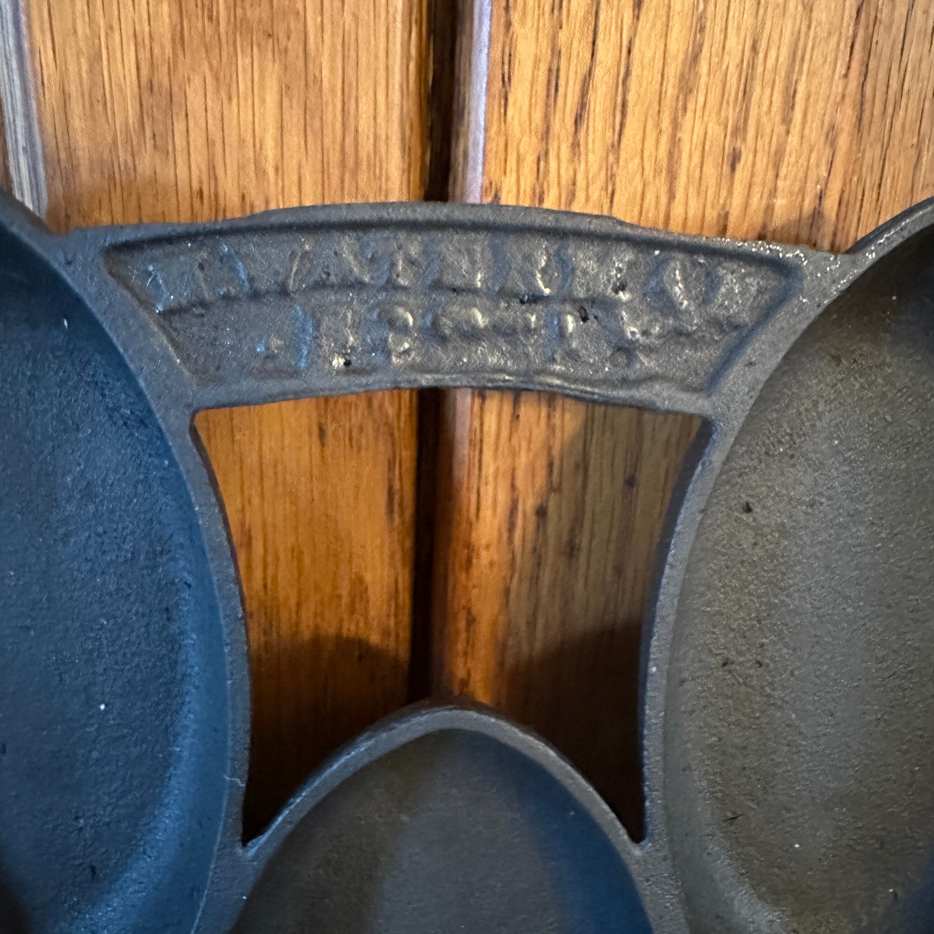 Antique N. Waterman Cast Iron Gem Pan - Etsy