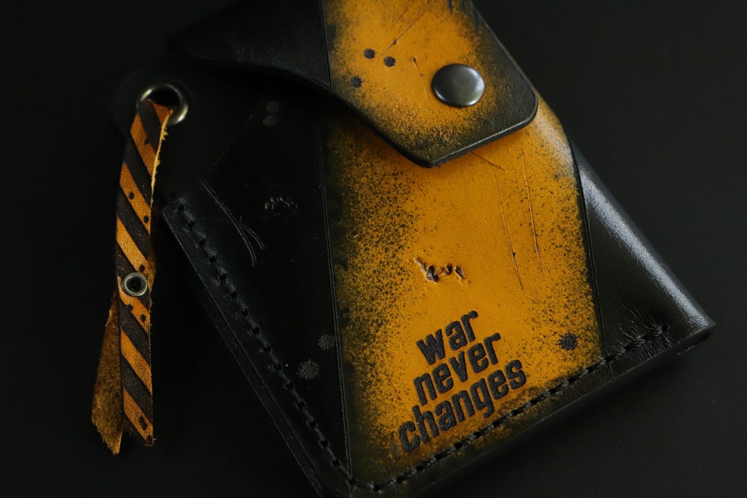 Fallout Inspired, T-60 Power Armor, Wasteland, Nuclear, Leather Wallet ...