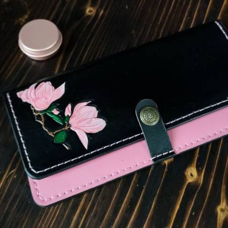 Flower Wallet - Etsy