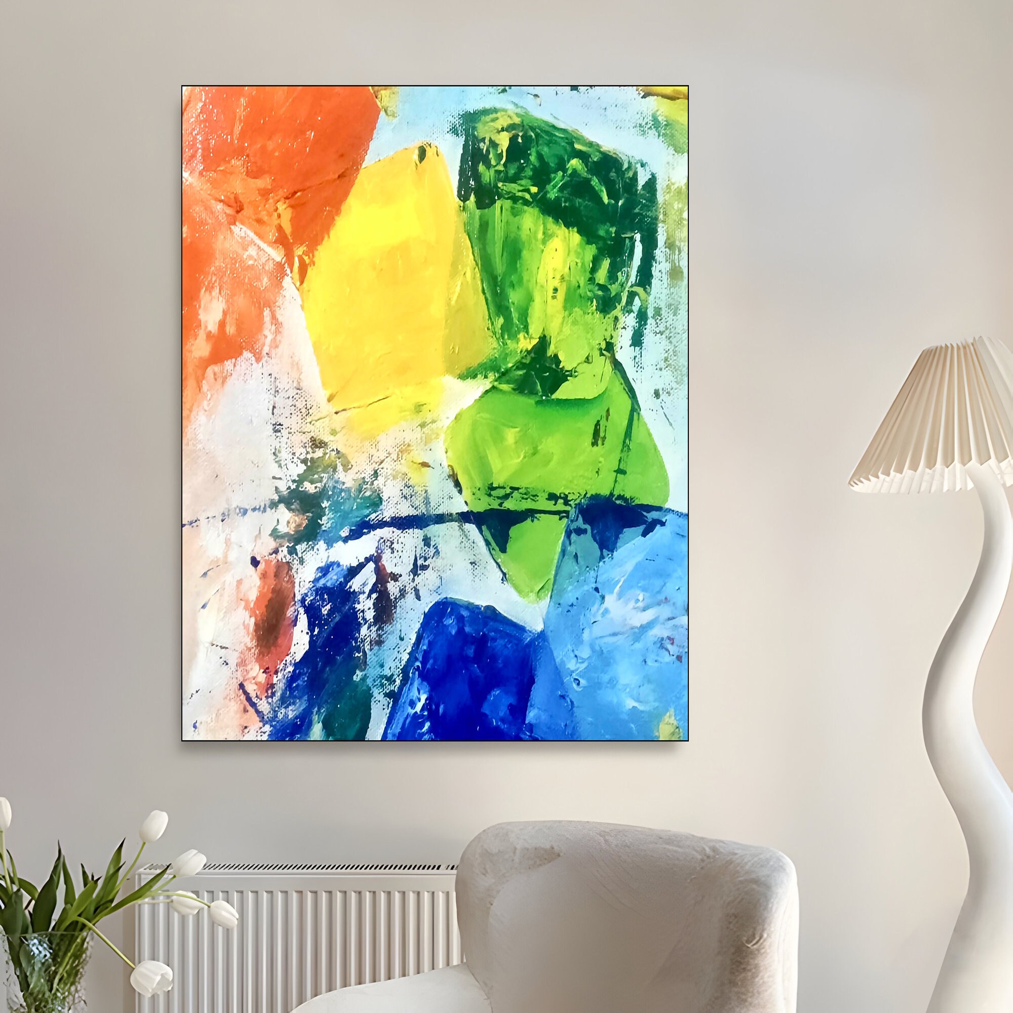 Abstract Canvas Original Paintings Abstract Paintings Wall Art for ...