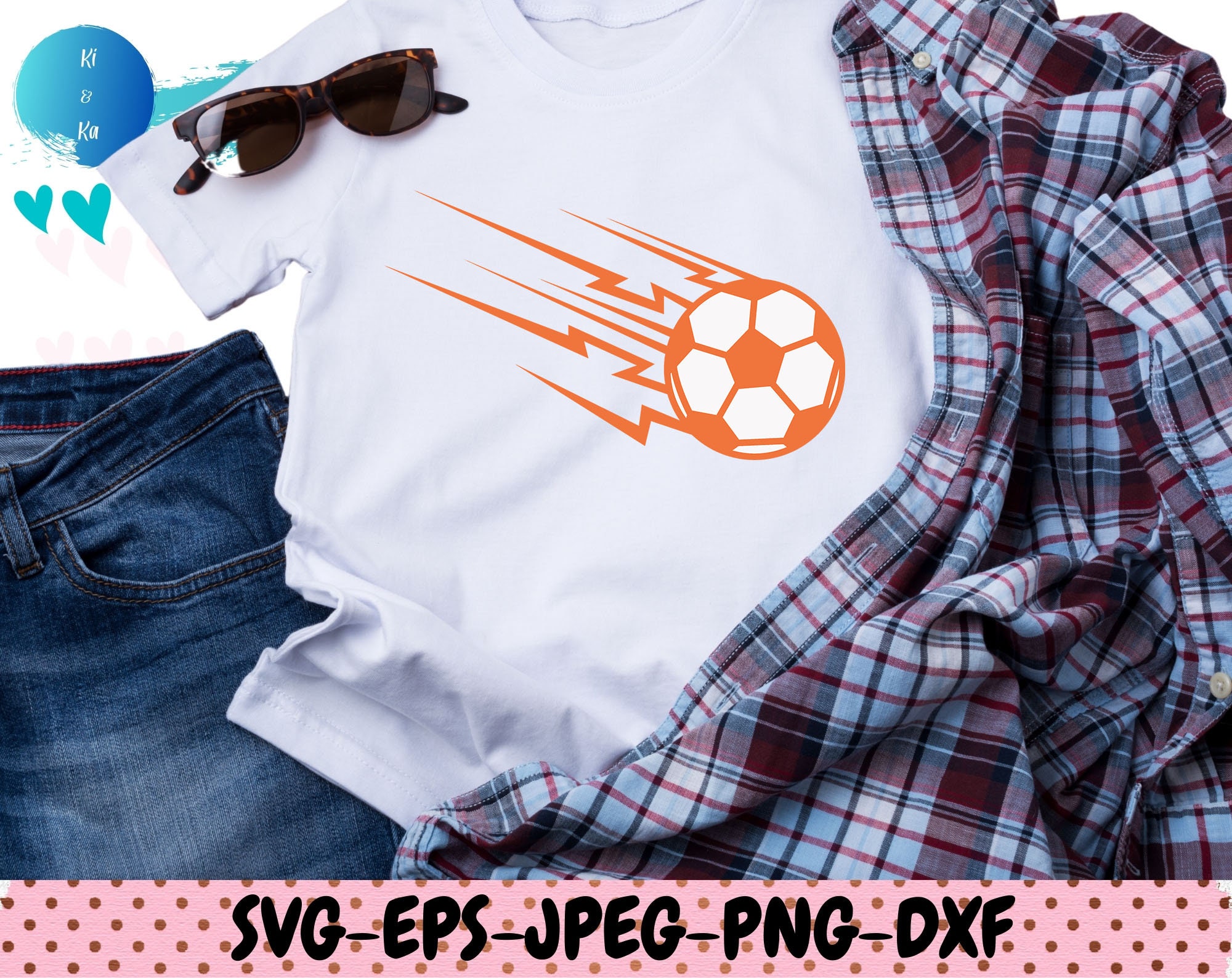 Set of 3 Soccer Flames Ball Svg Soccer Ball Cut File - Etsy UK