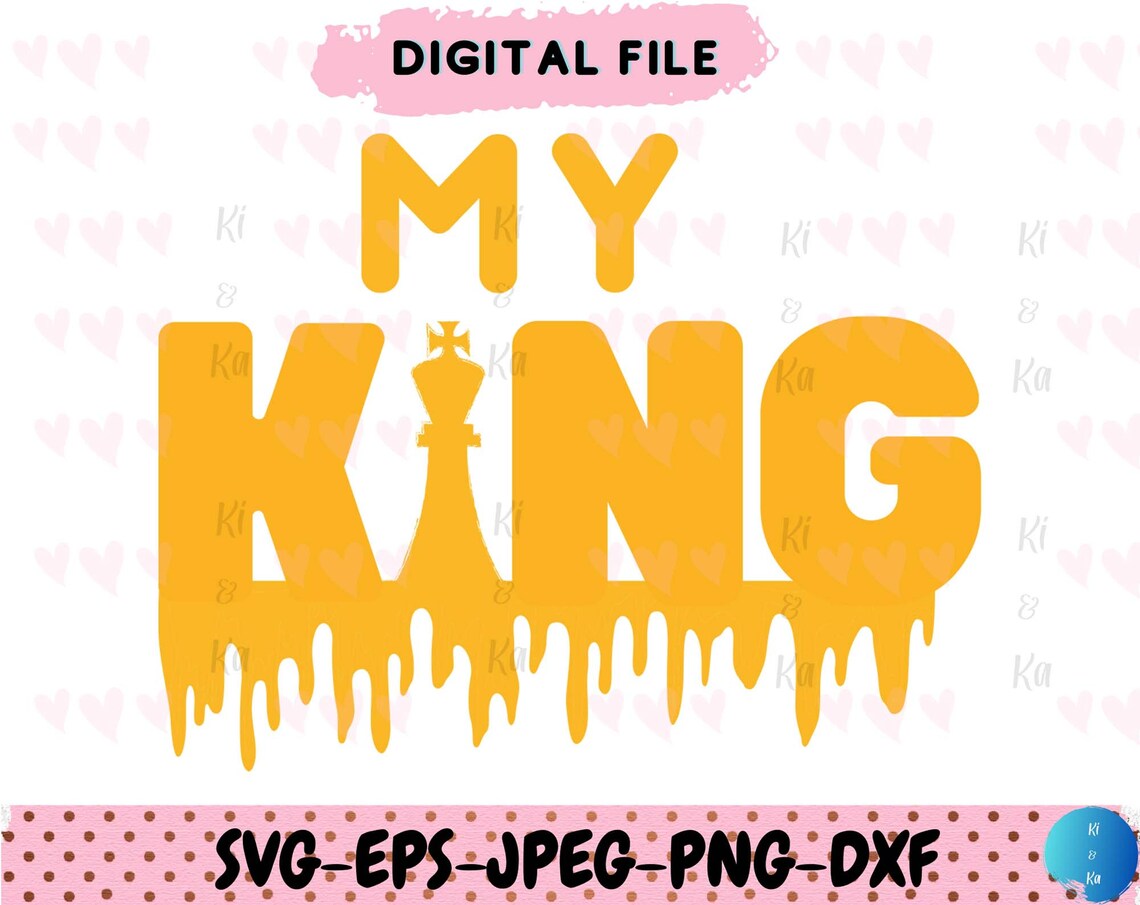 My QUEEN Svg My King Svg Vector Files King SVG Queen Cut - Etsy UK