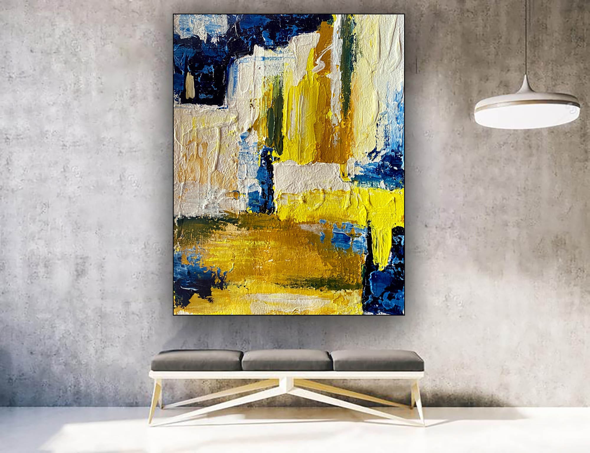 Ölgemälde auf Leinwand, moderne Kunst, abstrakte Kunst, moderne Kunst realistisch, moderne Kunst ...