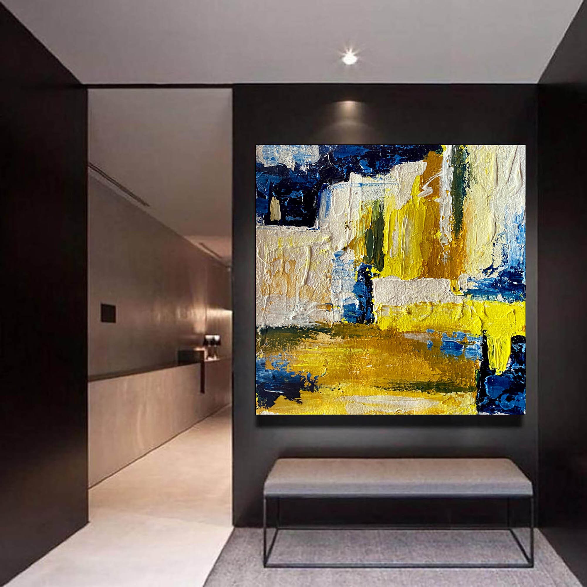 Ölgemälde auf Leinwand, moderne Kunst, abstrakte Kunst, moderne Kunst realistisch, moderne Kunst ...