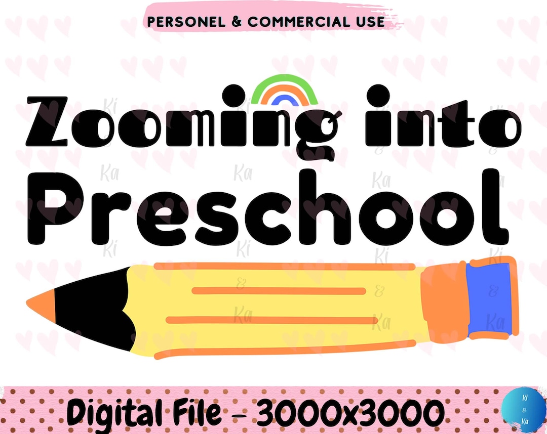 Zooming Into Preschool SVG Kids School Grade Svg Kids SVG - Etsy