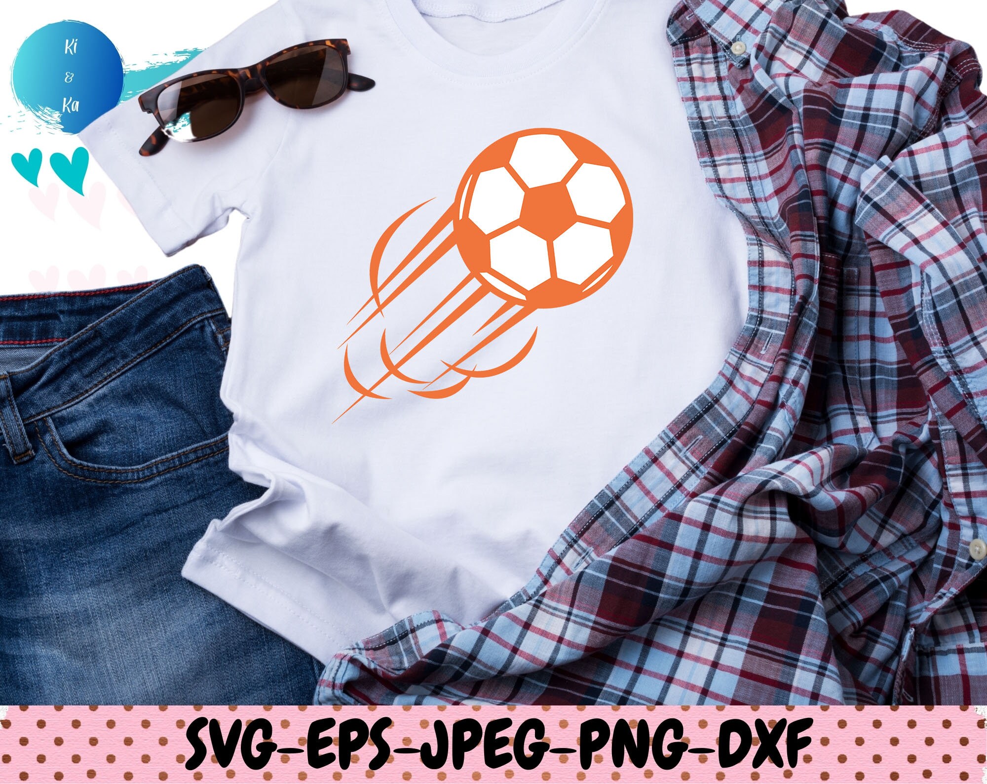 Set of 3 Soccer Flames Ball Svg Soccer Ball Cut File - Etsy UK