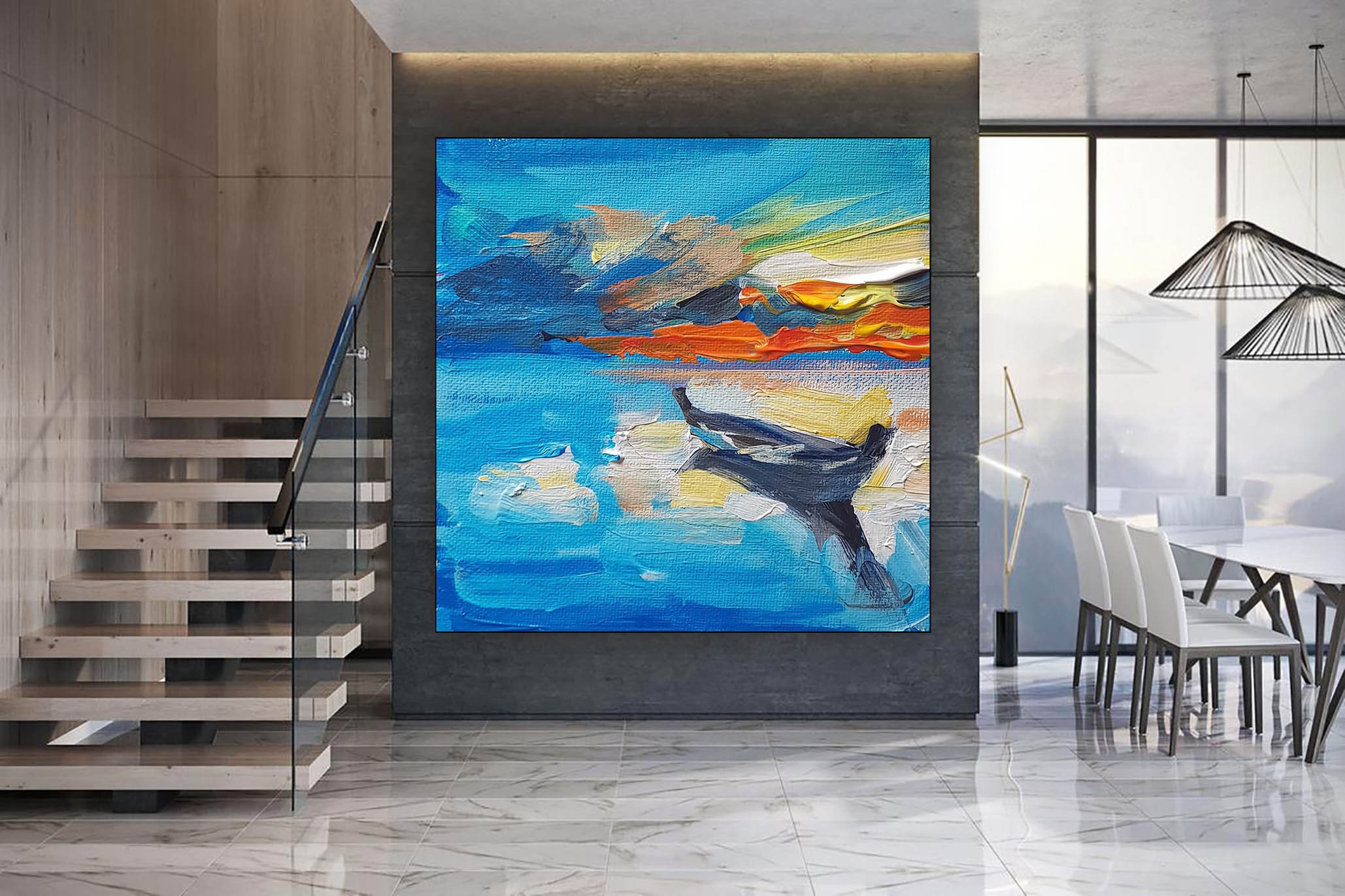 Extra Large Painting on Canvasoriginal Large Abstract - Etsy UK