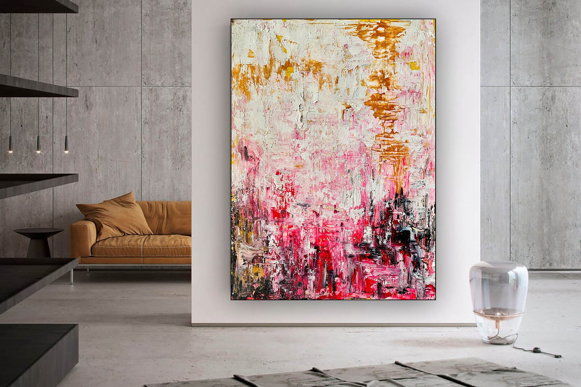 Extra Large Abstract Art Large Canvas Wall Art Original - Etsy