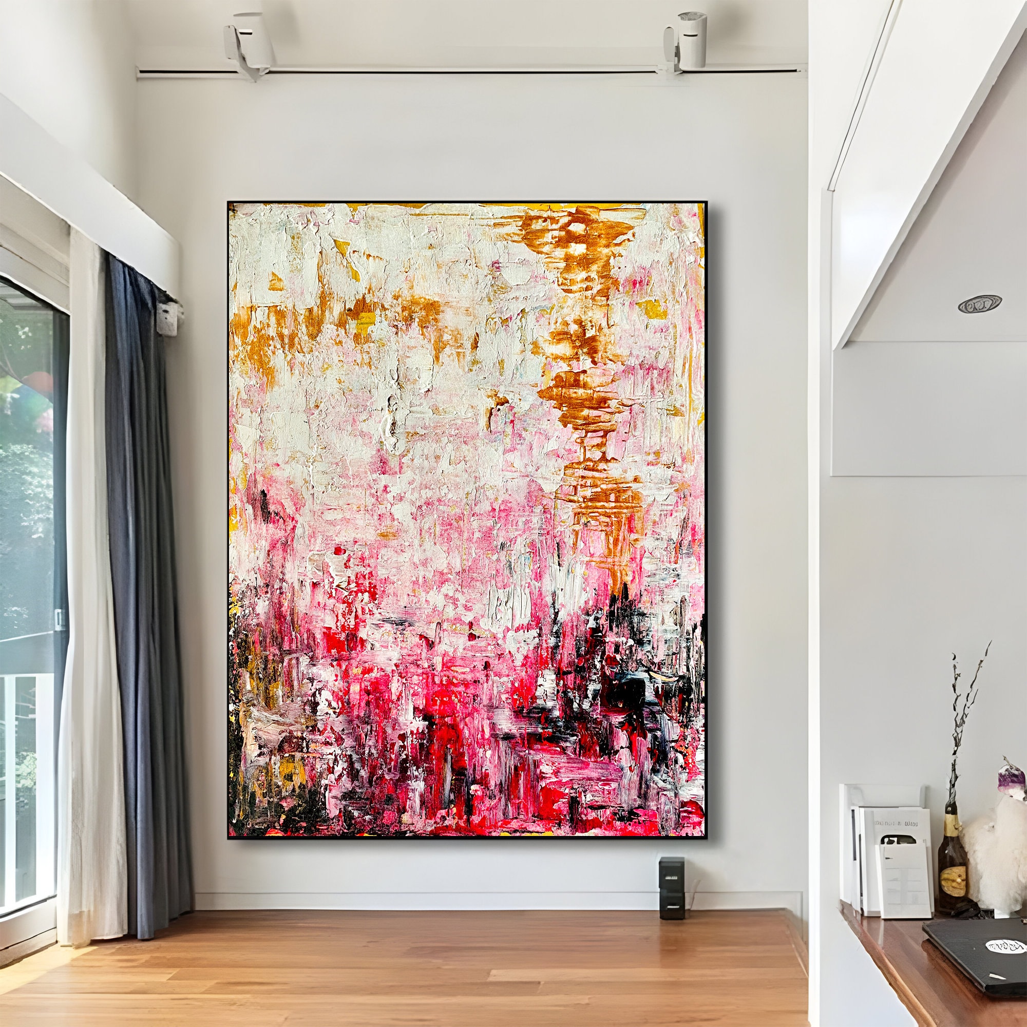 Extra Large Abstract Art Large Canvas Wall Art, Original Abstract ...