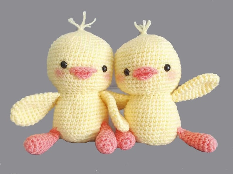Yellow Duck Crochet Pattern - Etsy