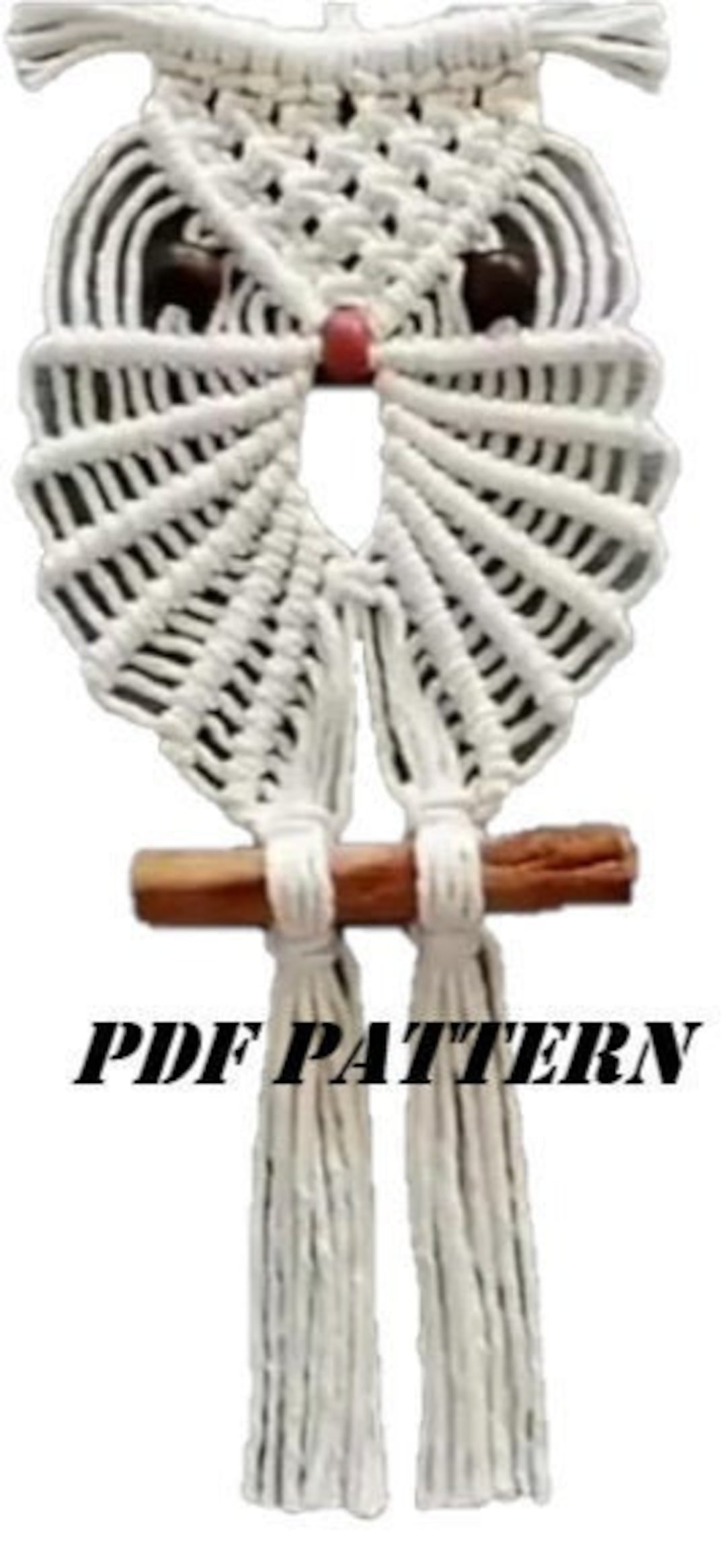 Macrame OWL Pattern, Macrame Tutorial Beginners, Macrame Wall Hanging ...