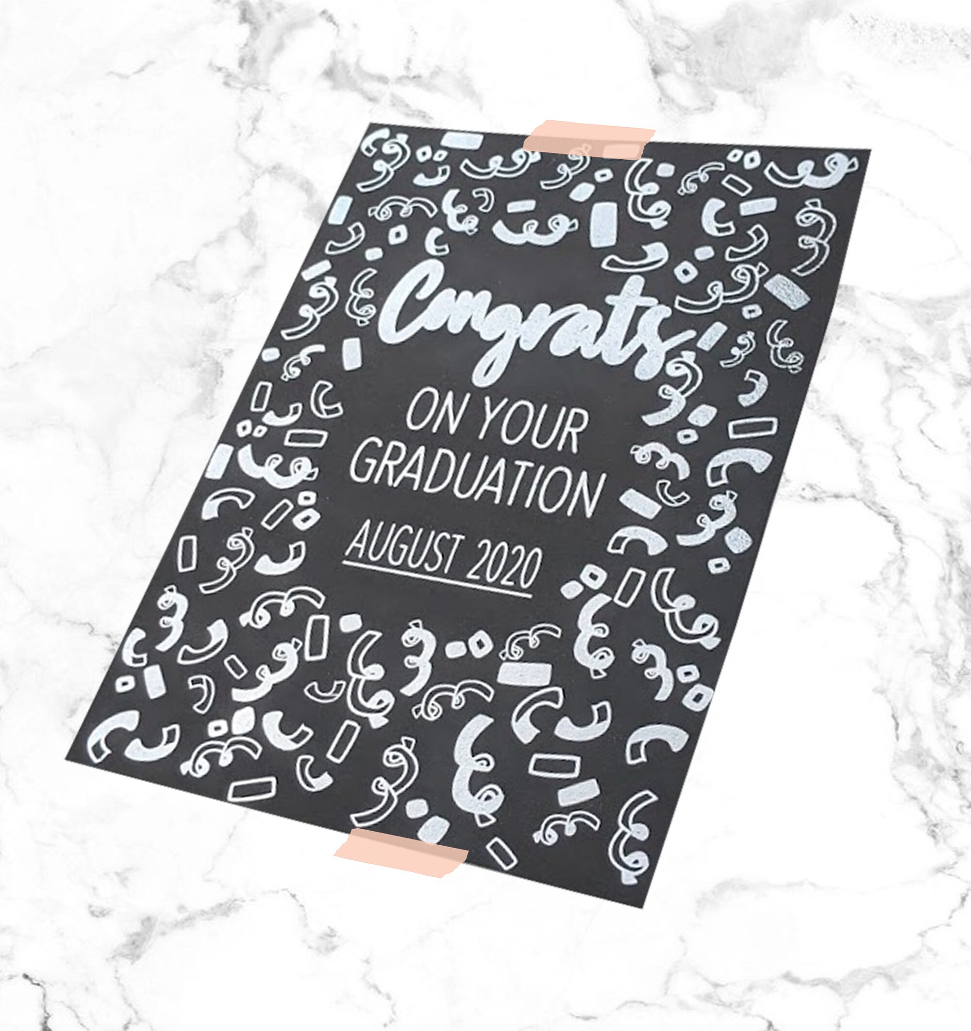 Personalised Passed Graduation Foil Print - Etsy UK