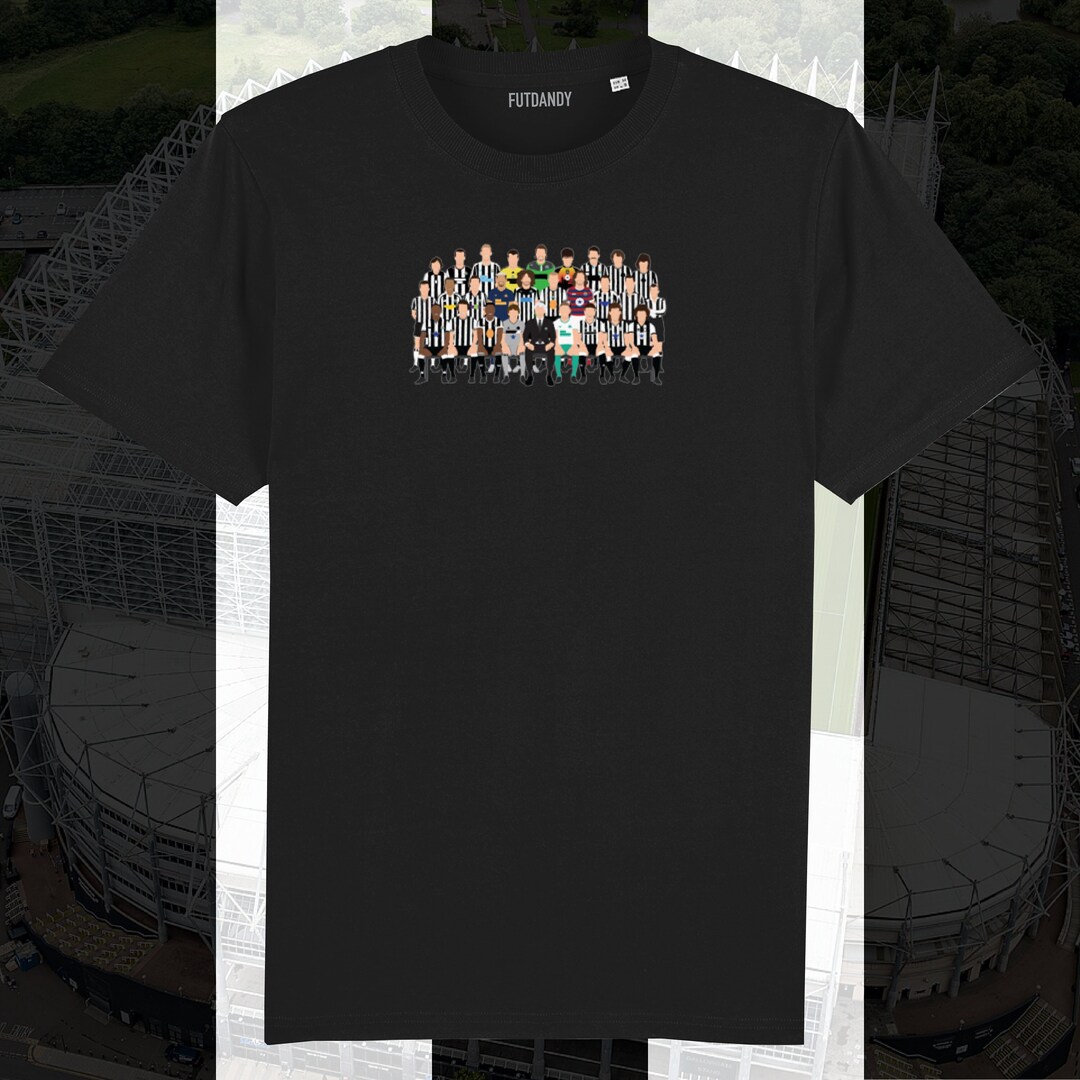 Newcastle United Icons T-shirt - Etsy UK
