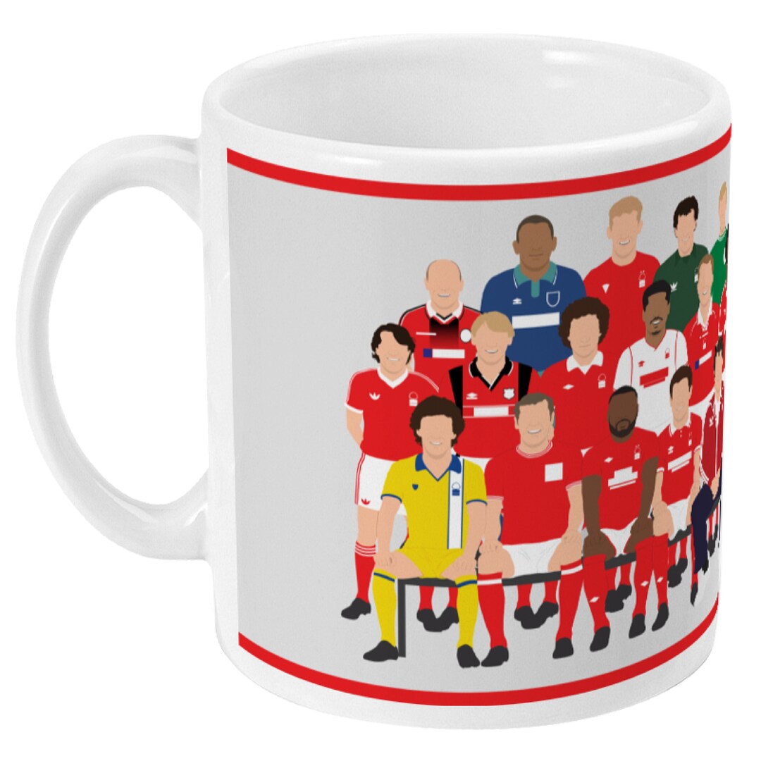 Nottingham Forest Icons Mug - Etsy UK