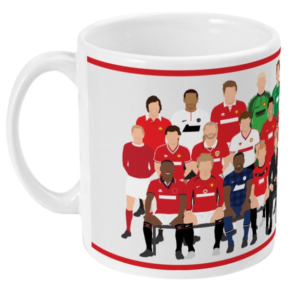 Manchester United Mug Personalised - Etsy UK