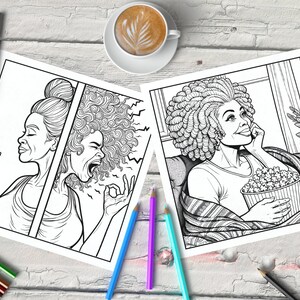 Melanin Perimenopause: Adult Coloring Books |menopause |hormones |funny ...