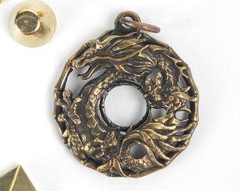 Chinese Dragon Necklace - Etsy