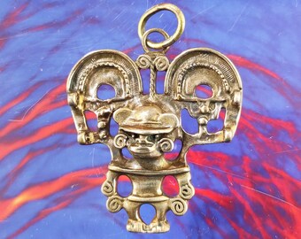 Mayan God Amulet - Etsy