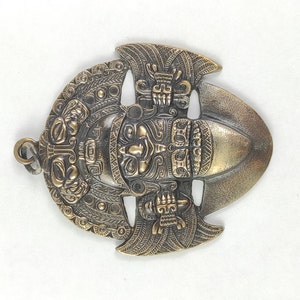 Tumi Knife Pendant, Ceremonial Inca Pagan Rituals Dagger Amulet ...