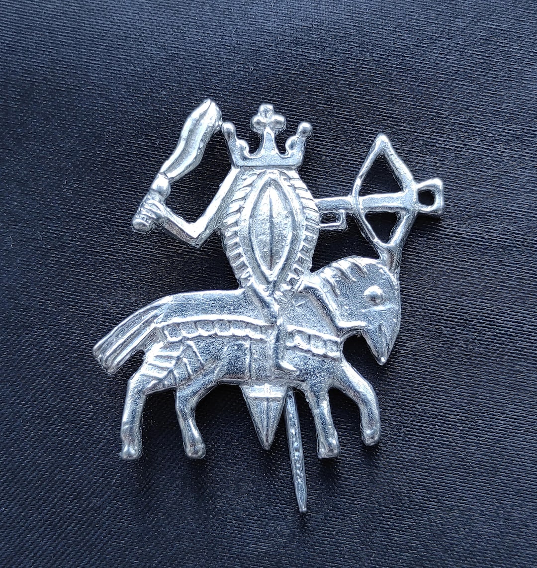 Vulva Riding a Horse Pewter Replica of Pilgrim Medieval Badge, Phallus ...