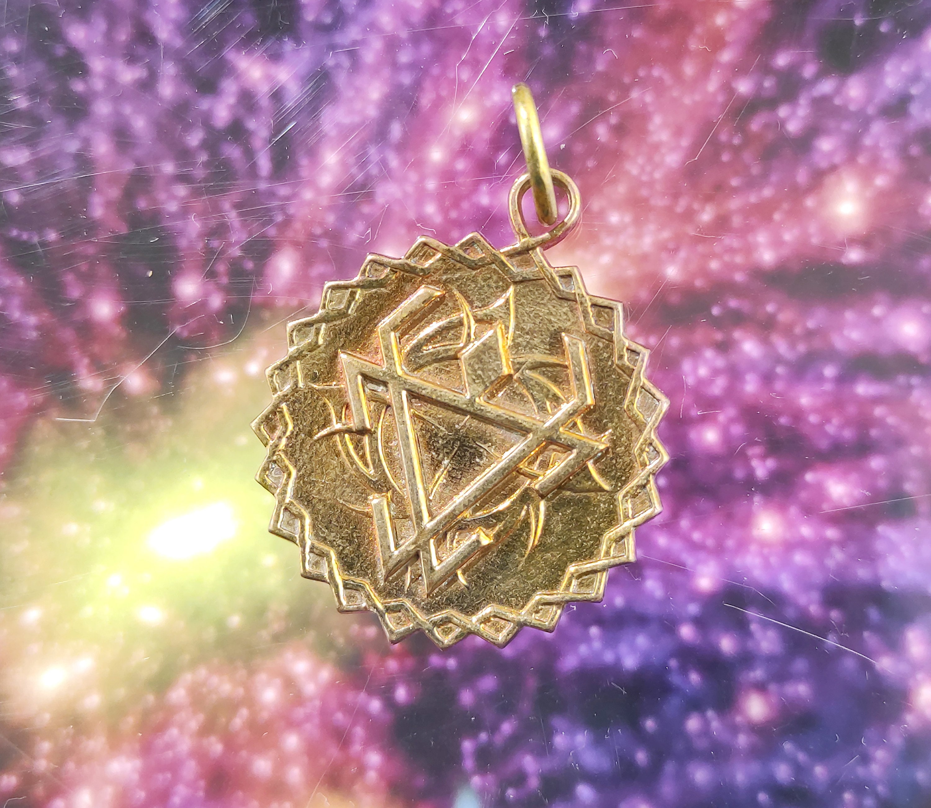 Pagan Ukraine Symbol Chernobog Slavic Native Faith Pendant - Etsy