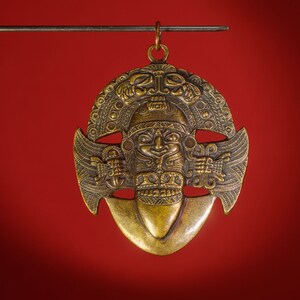 Tumi Knife Pendant, Ceremonial Inca Pagan Rituals Dagger Amulet ...