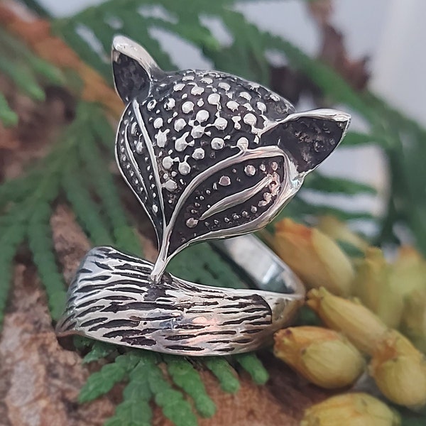 Kitsune Ring - Etsy