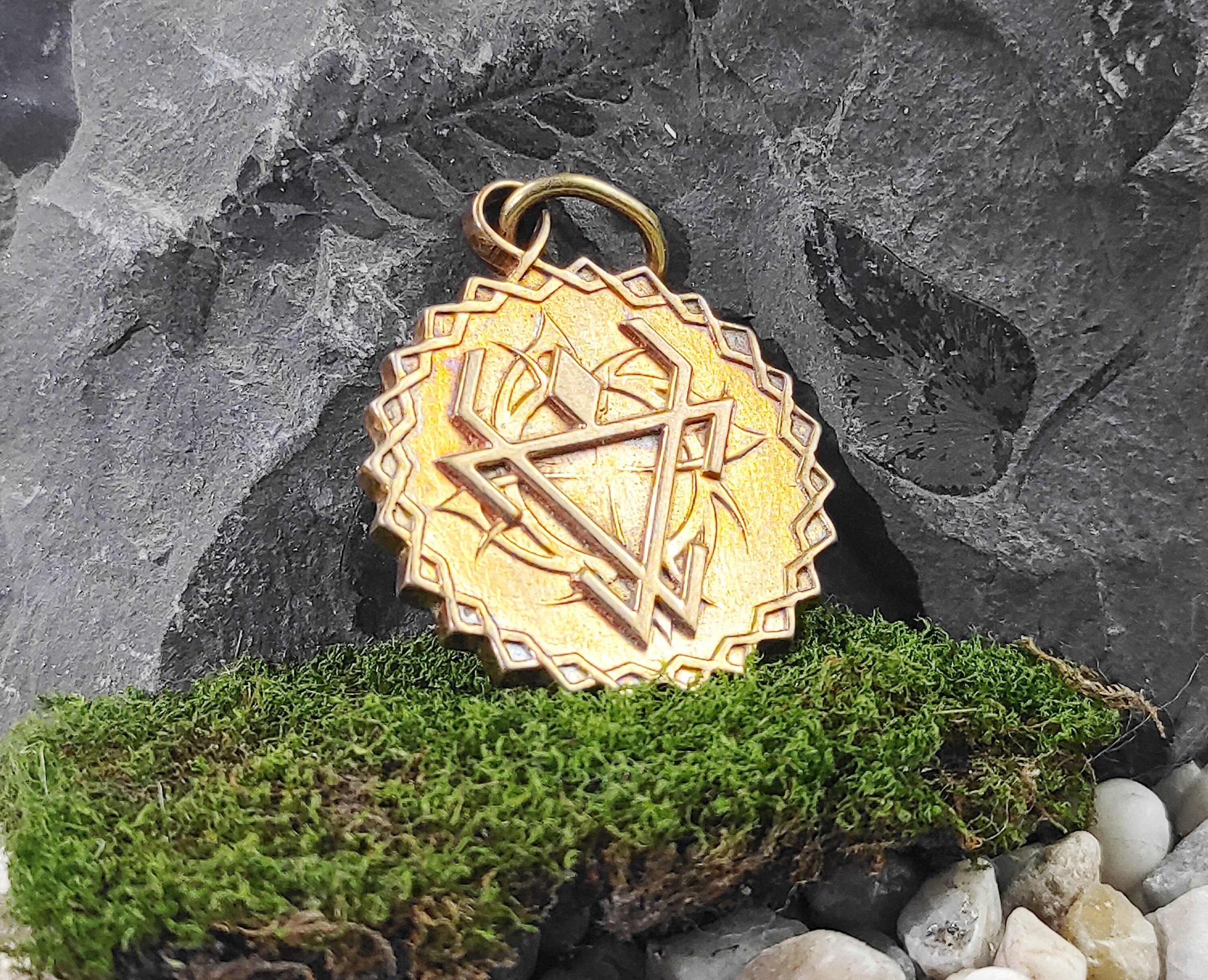 Pagan Ukraine Symbol Chernobog Slavic Native Faith Pendant - Etsy