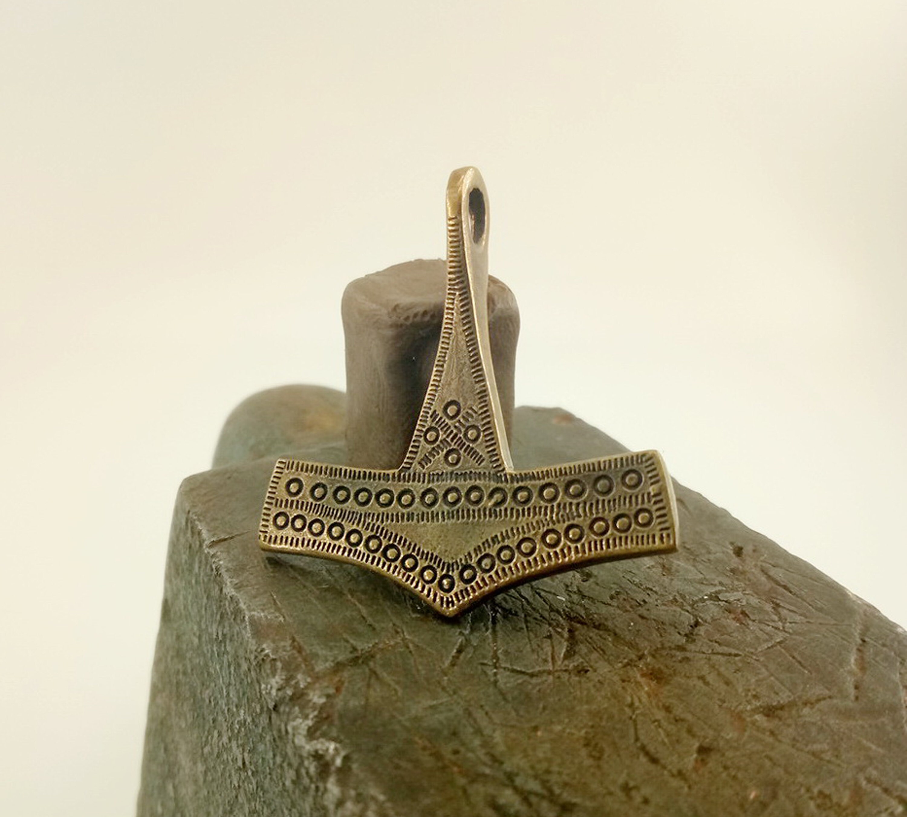 Danish Mjolnir From Bornholm Romersdal Replica Hammer of | Etsy