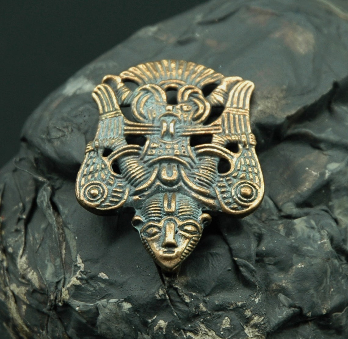 Mayan God Huracán Heart of Sky Pagan Mythology Talisman - Etsy