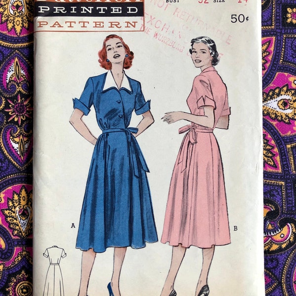 1940s Sewing Pattern - Etsy
