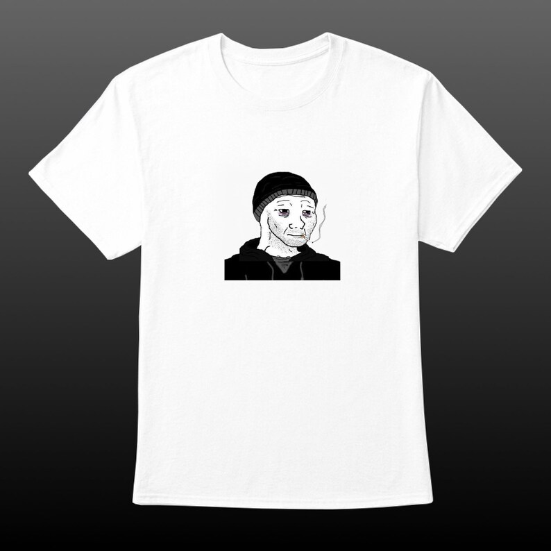 Wojak Meme T-shirt - Etsy