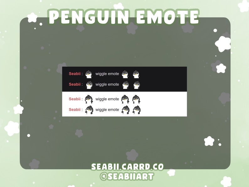 Penguin Animated Wiggle Dance Emote for Twitch, Discord and Youtube 2 ...