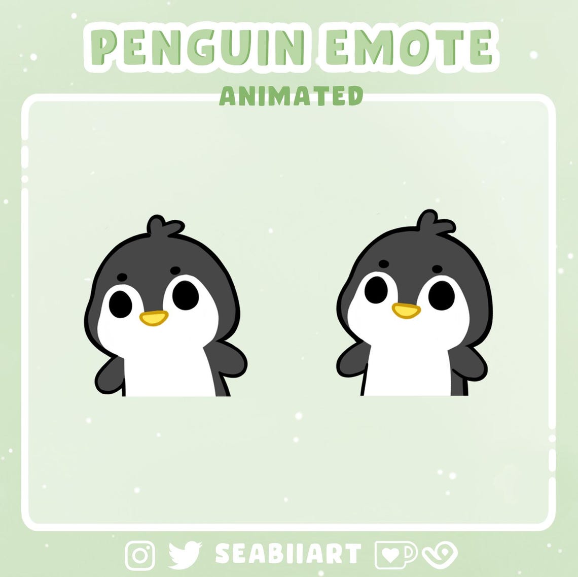 Penguin | Animated Wiggle Dance Emote for Twitch, Discord and Youtube ...
