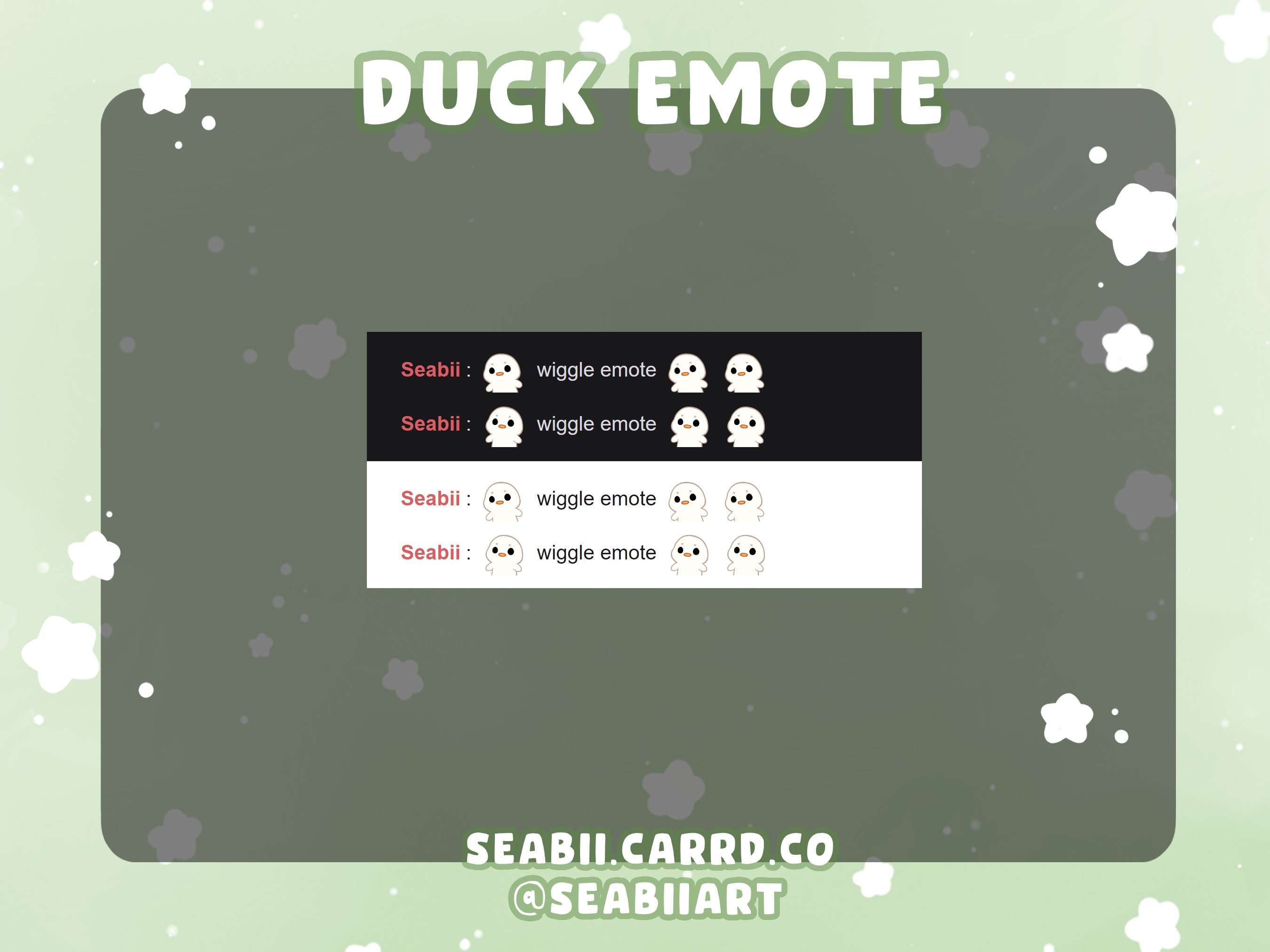 Duck Animated Wiggle Dance Emote for Twitch, Discord and Youtube 2 ...