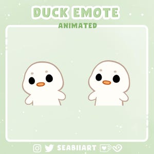 Duck | Animated Wiggle Dance Emote for Twitch, Discord and Youtube | 2 ...