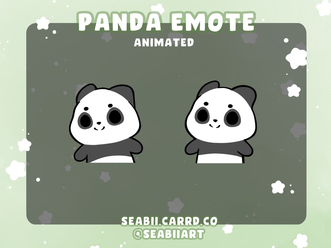Panda | Animated Wiggle Dance Emote for Twitch, Discord and Youtube | 2 ...